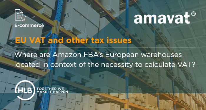 Location of Amazon FBA warehouses in Europe | amavat
